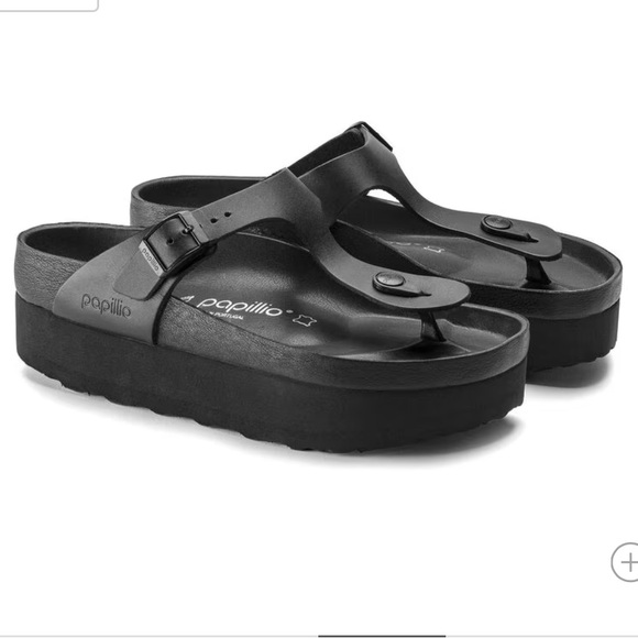 Birkenstock | Shoes | Nwt Papillio By Birkenstock Gizeh Flex Platform ...